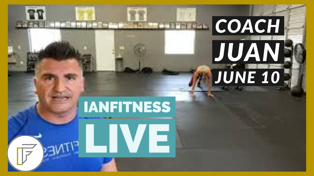 Workout with IanFitness LIVE - Ian Fitness